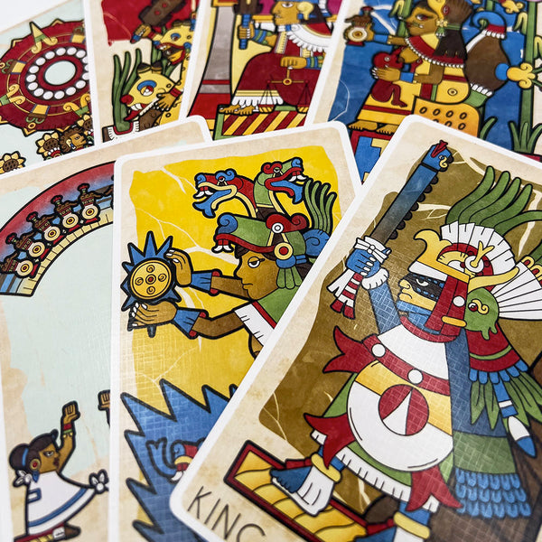 AZTEC CODEX TAROT BY EMMANUEL VALTIERRA – The Mighty Luchador