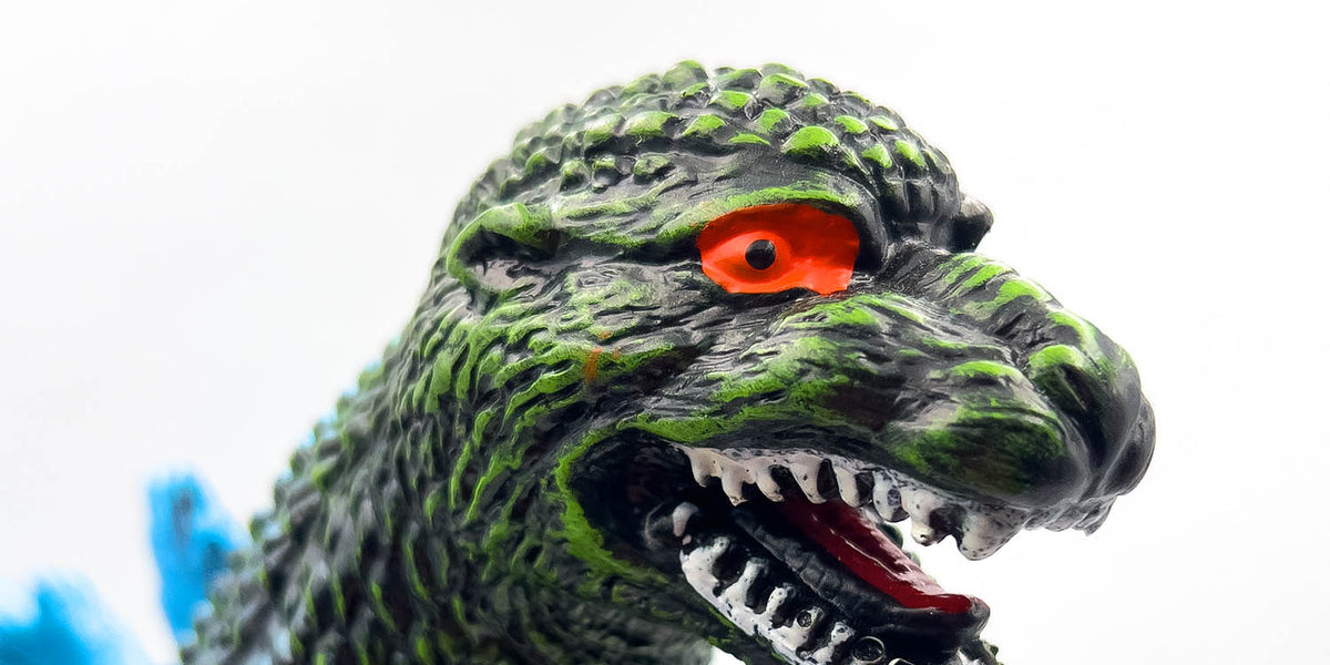 16" XL Godzilla Bootleg with Lights and Sounds – The Mighty Luchador